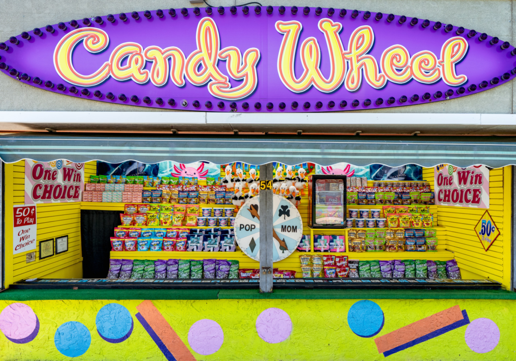Candy Wheel One - Keansburg Amusement Park & Runaway Rapids Waterpark